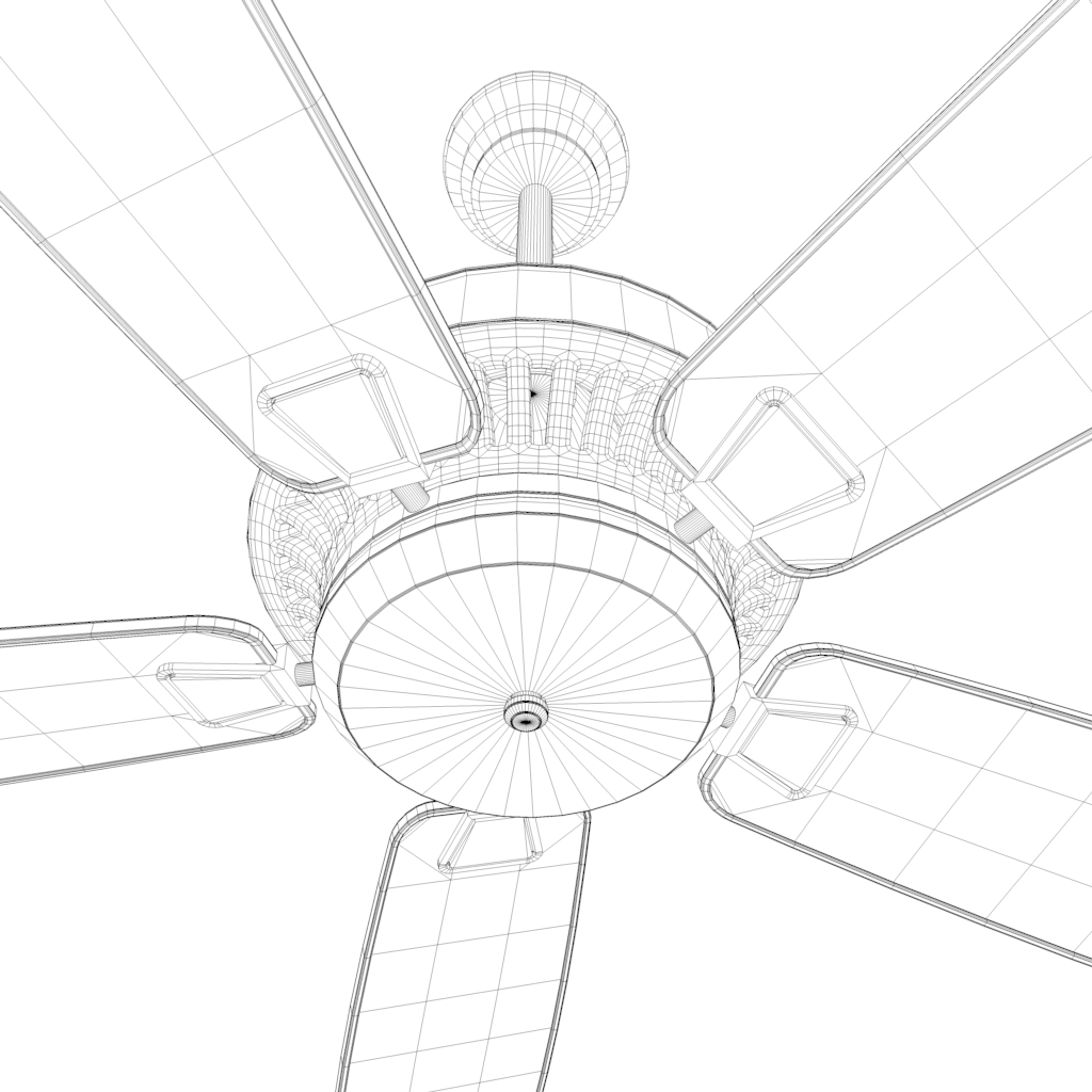 dxf ceiling fan