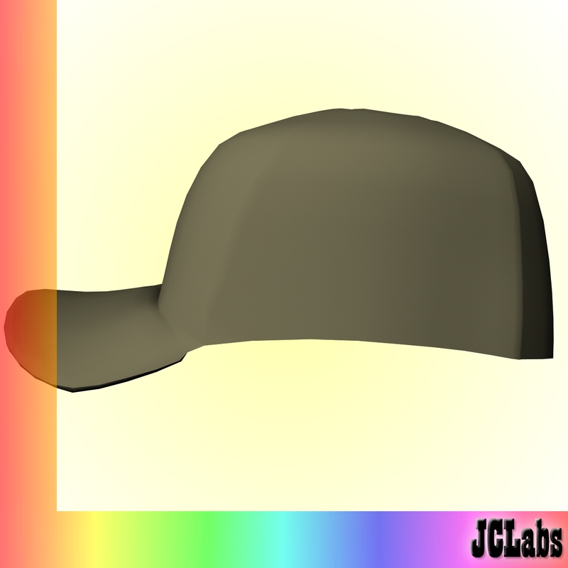 3d model cap