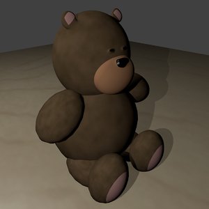 Teddy Bear Blender Models for Download | TurboSquid