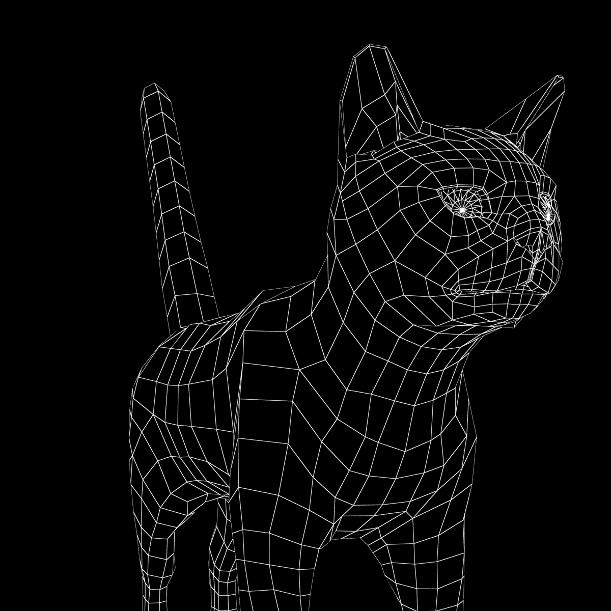 cat rigging obj