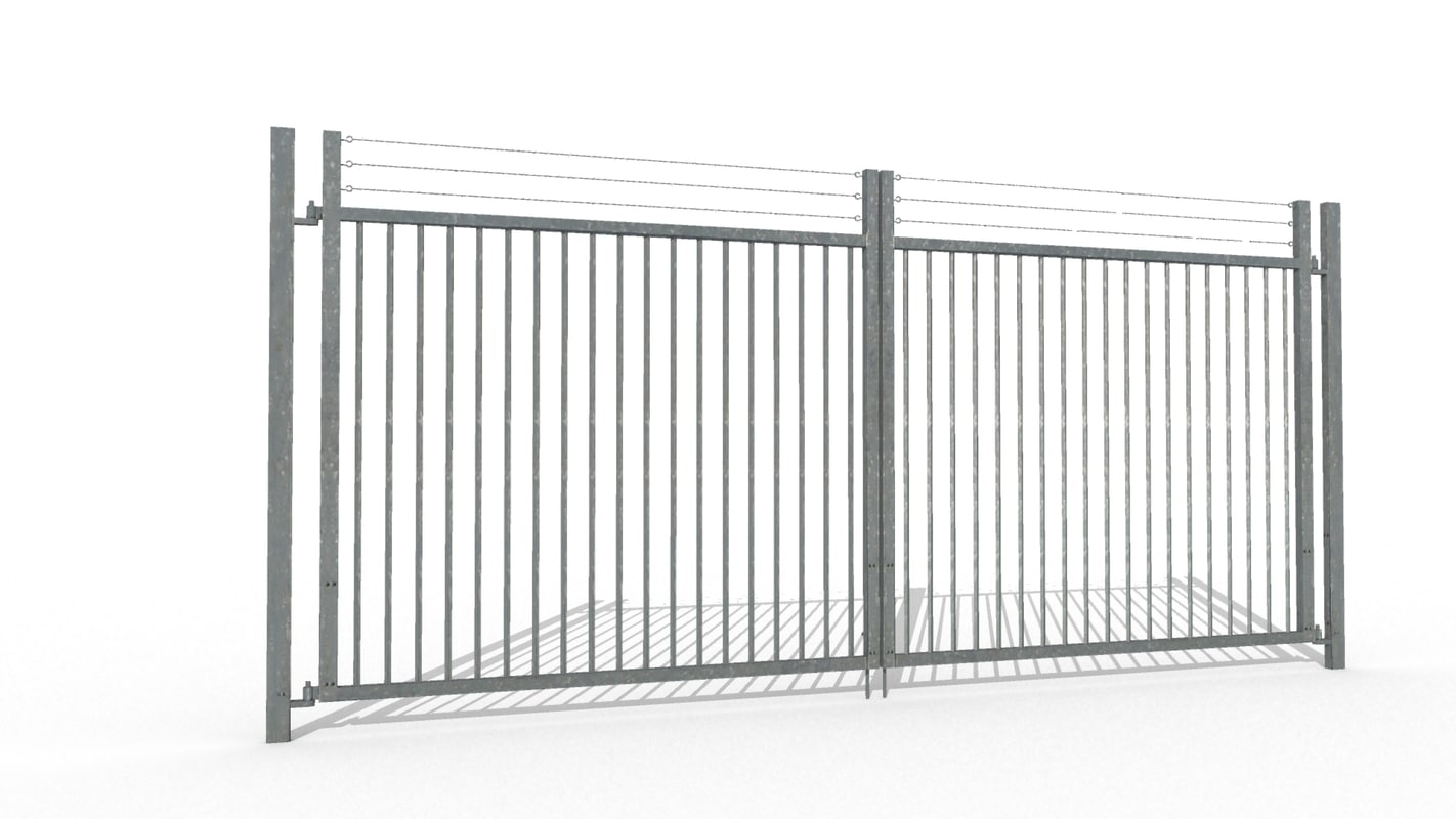 maya galvanized gate