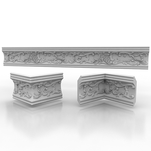 Cornice 3D Models for Download | TurboSquid