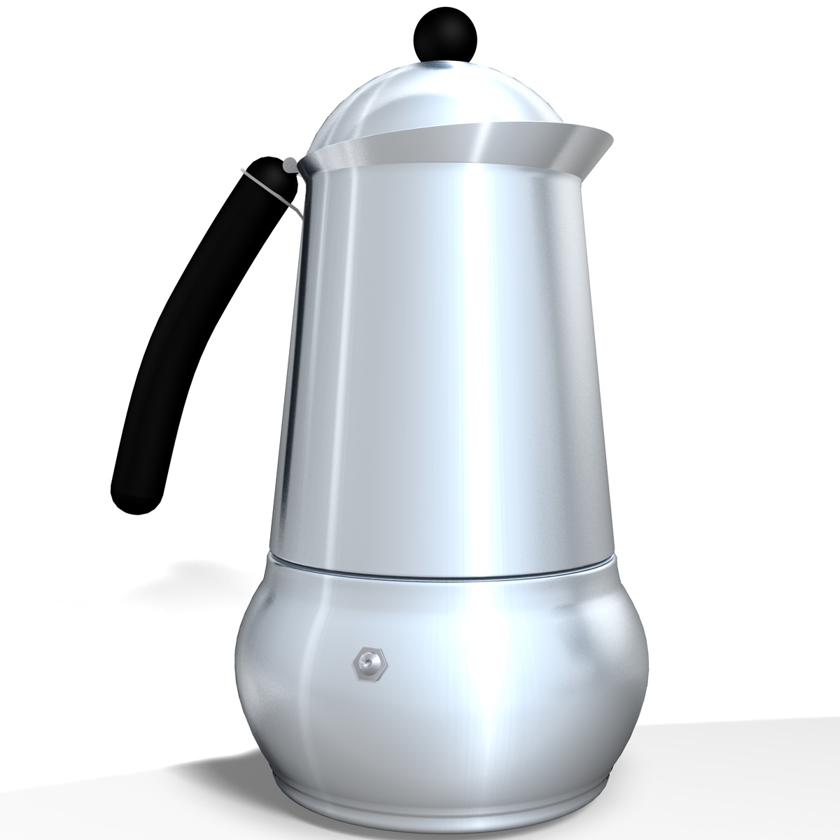 3d italian moka model