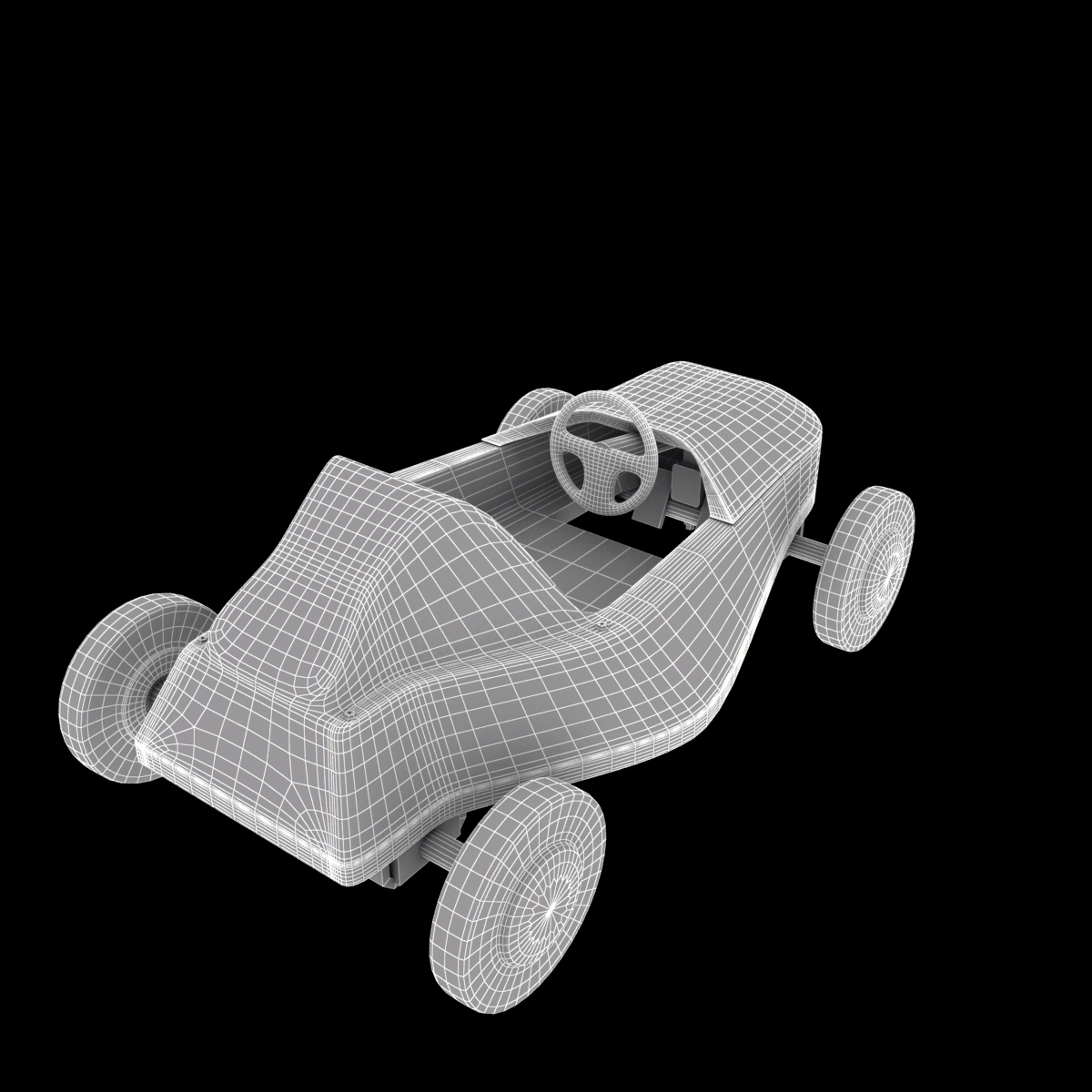 3d model toy car