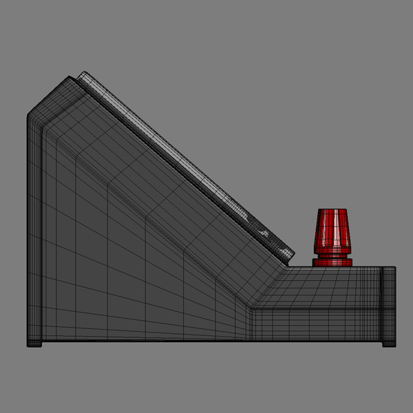 3d model ammeter meter