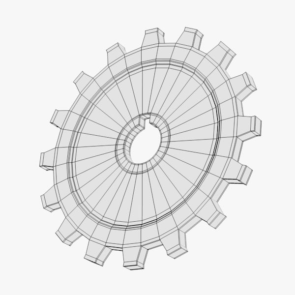 gear wheels c4d