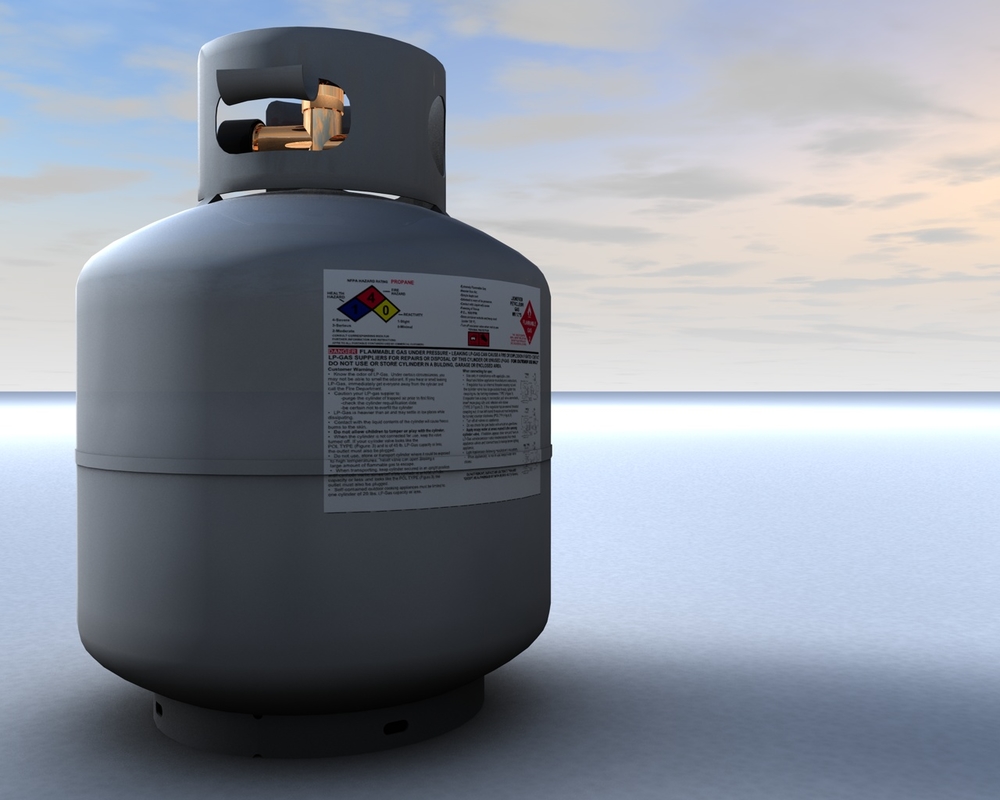 propane tank 3d model