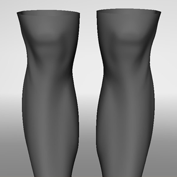 realistic human legs 3d max