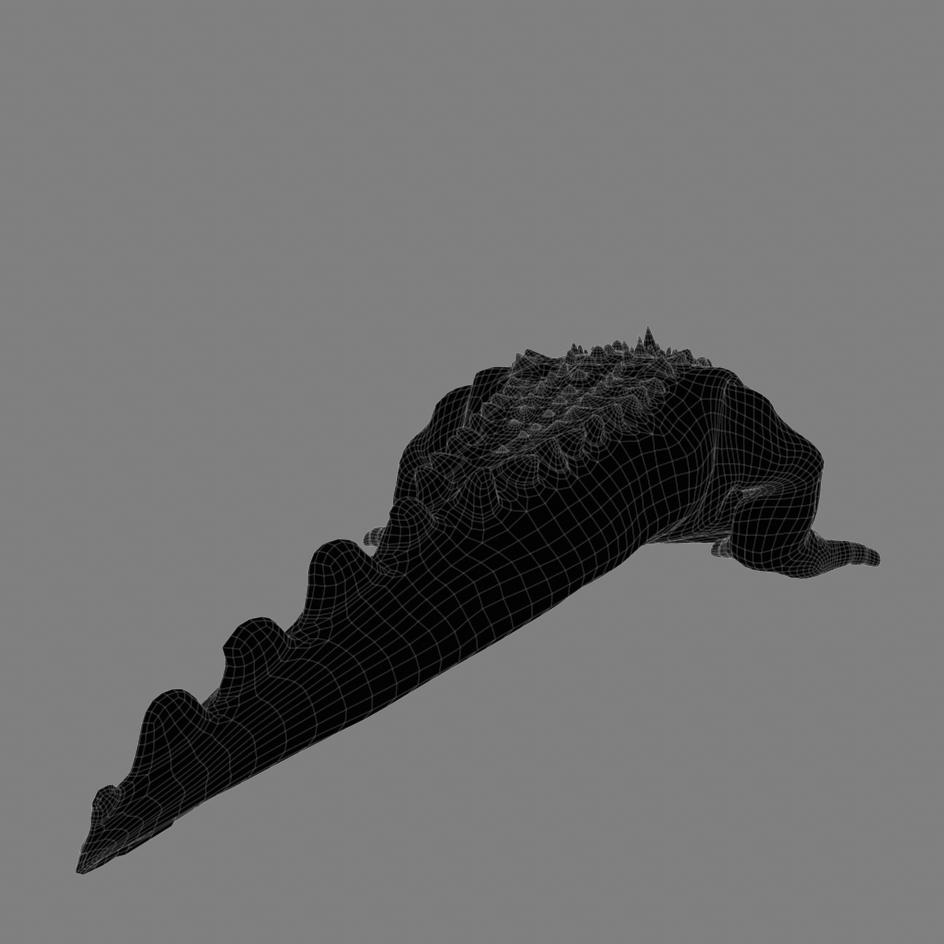 3d alligator gator model