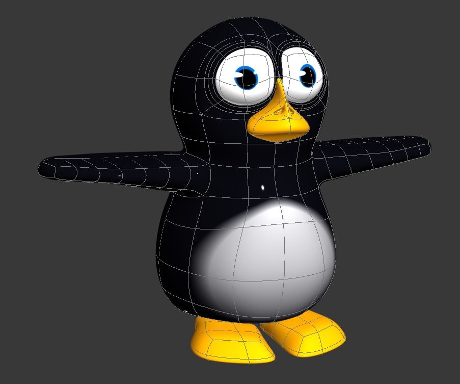 max penguin character