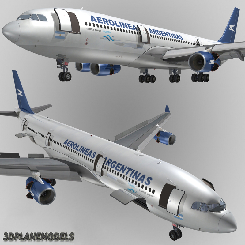max airbus a340-200