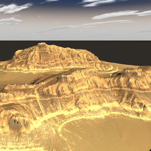 maya terrain