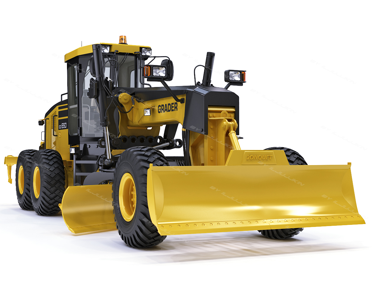 3d model motor grader