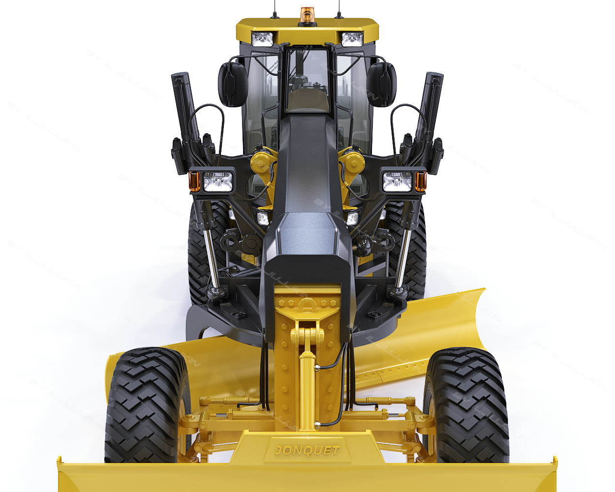 3d model motor grader