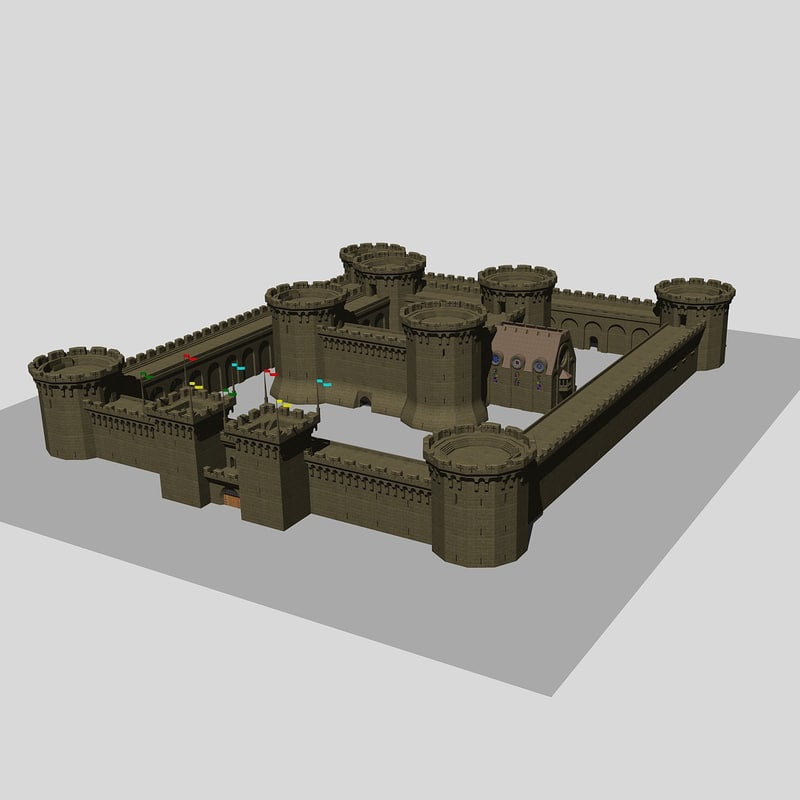solid castle 5 dwg free