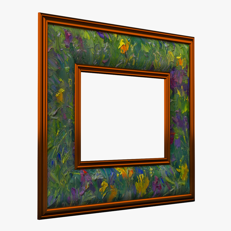 3d picture frame v11 model