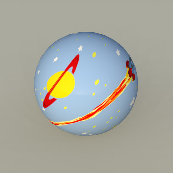 toy space ball 3d model