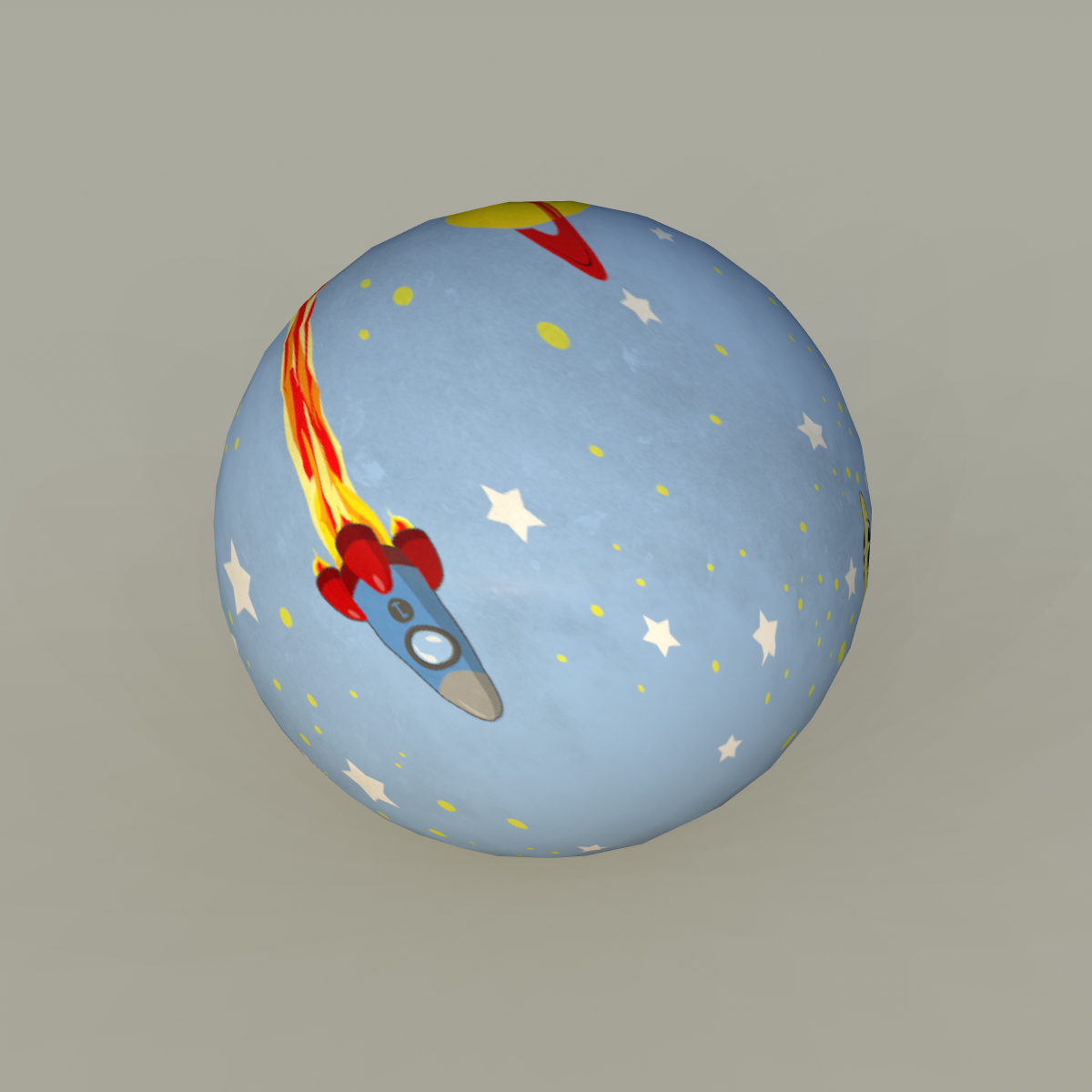 toy space ball 3d model