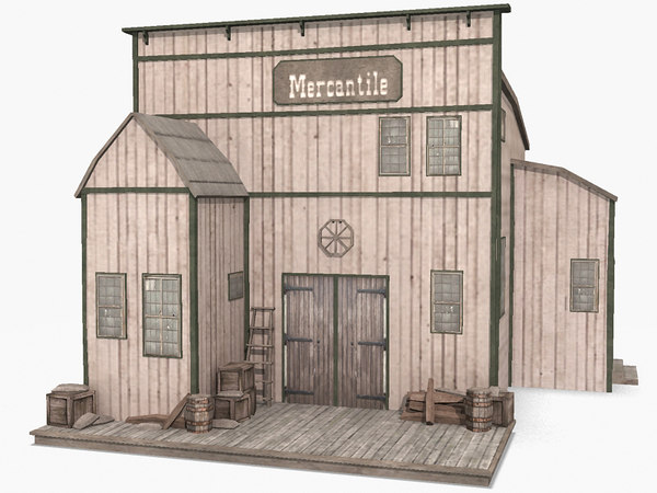 western store 3d model