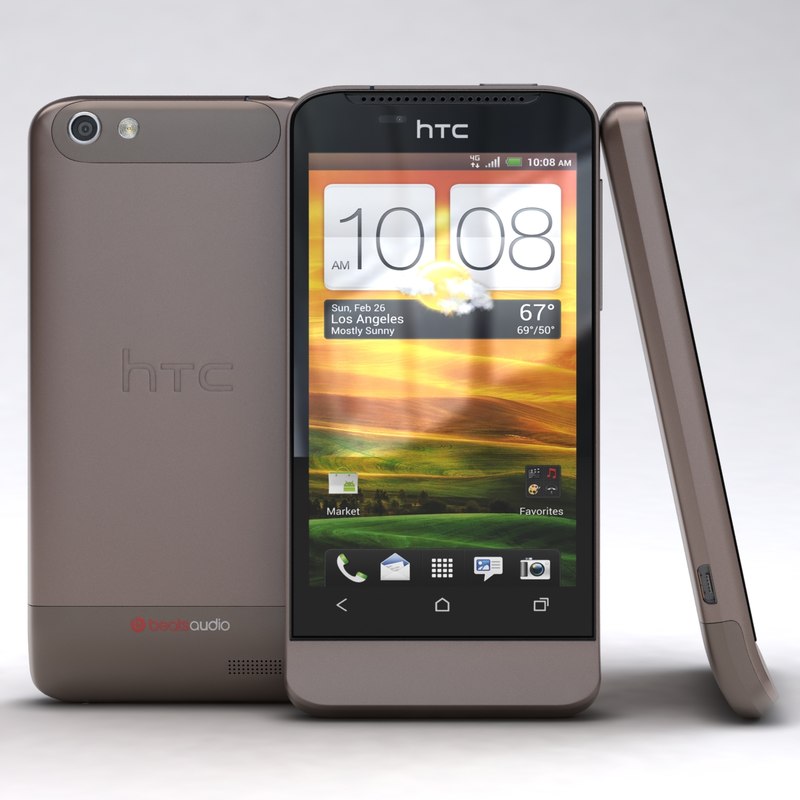 3ds max htc v brown cell phone