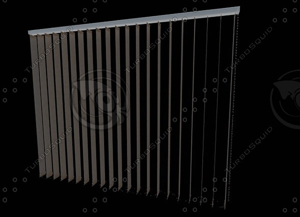 3d office window curtain