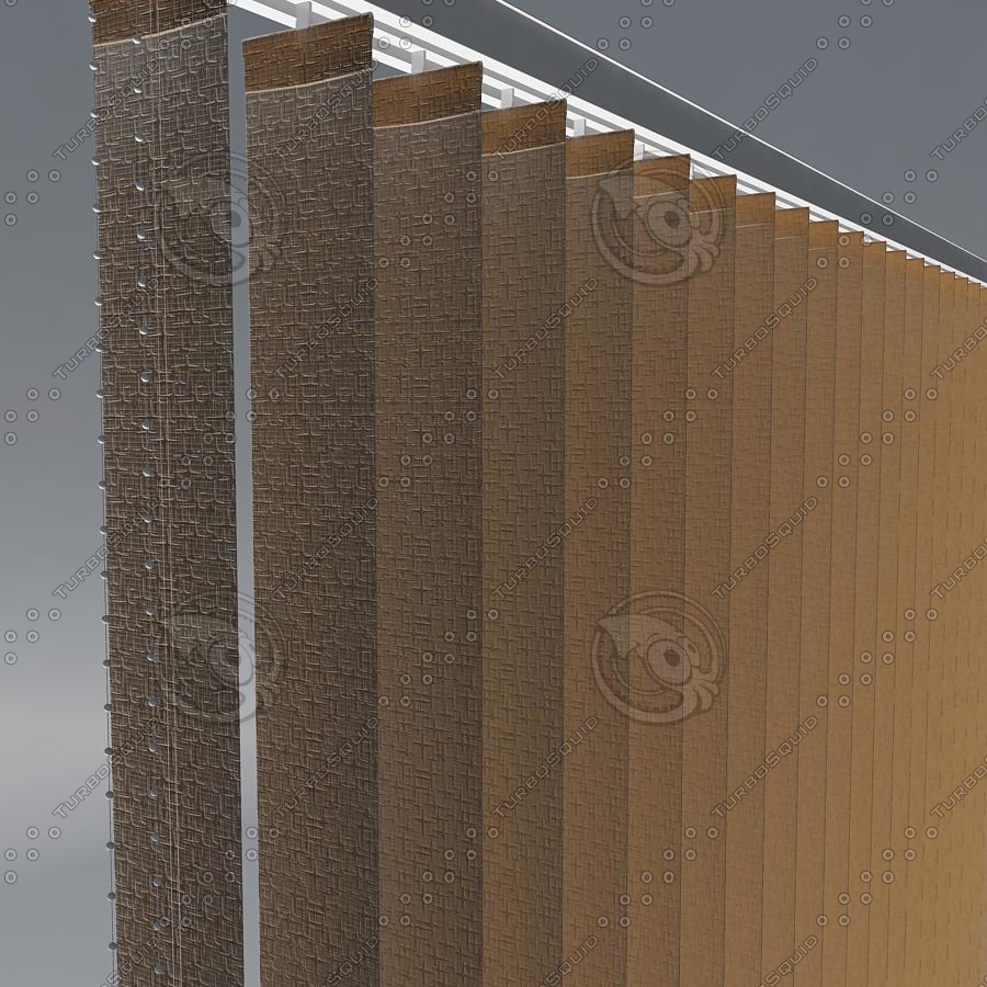 3d office window curtain