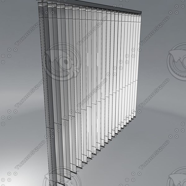 3d office window curtain