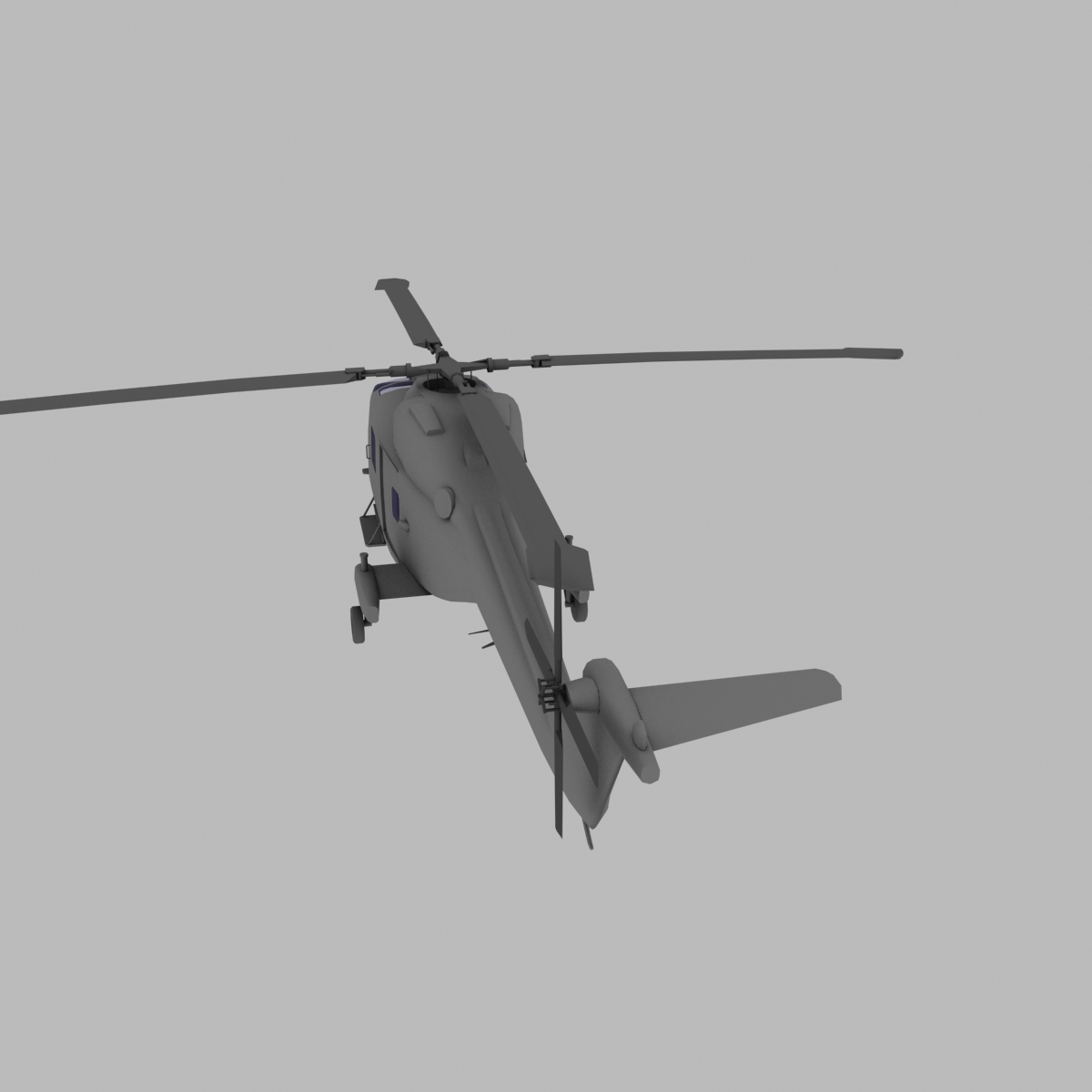 3d lynx helicopter model