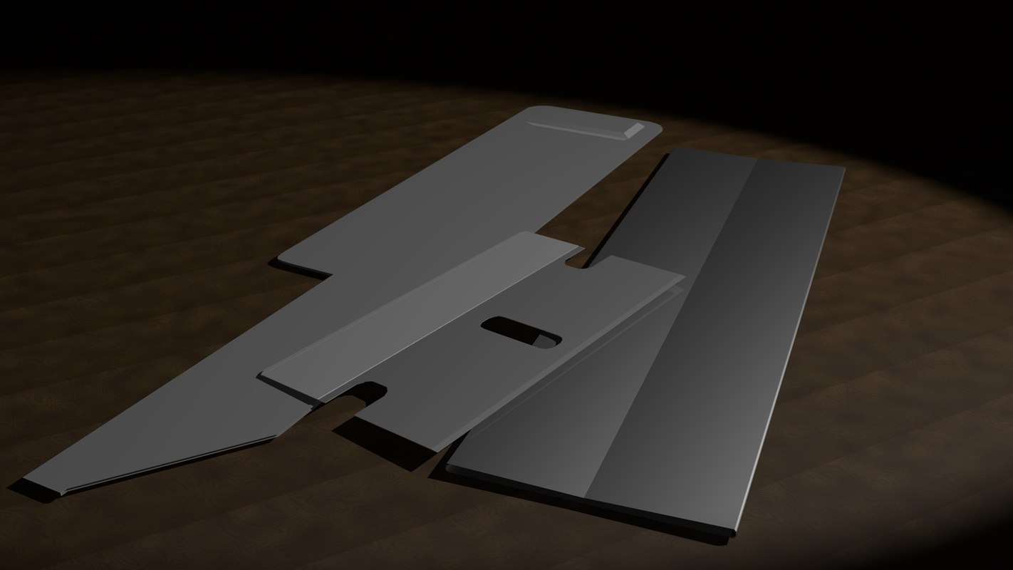 box cutter 3d model