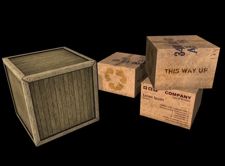 obj crate carton