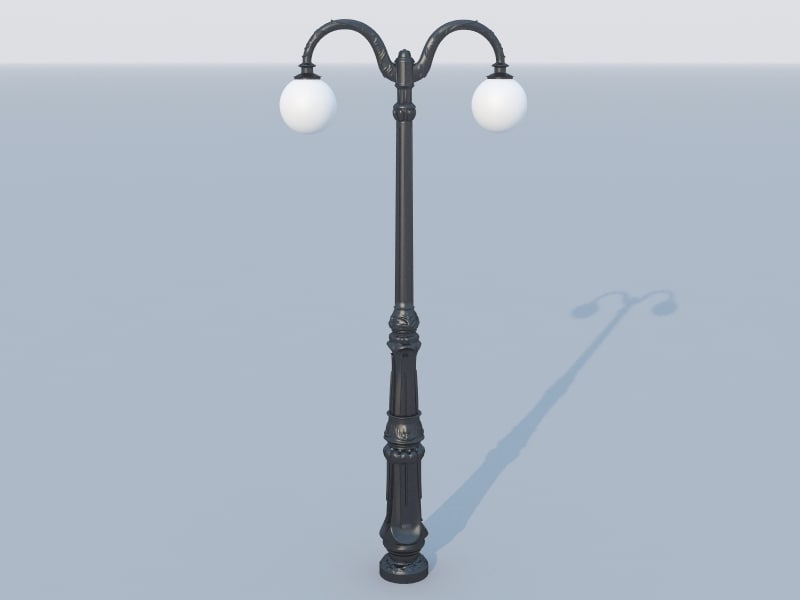 3ds max street light