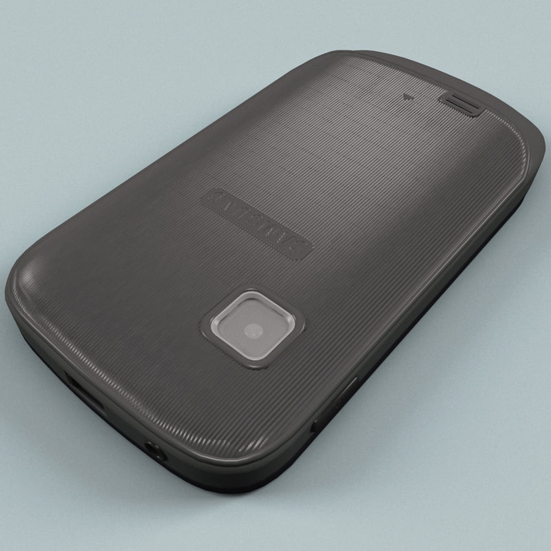 samsung phones v2 3d model
