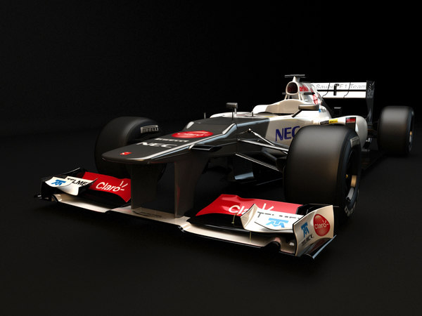 3d sauber f1 c31 model