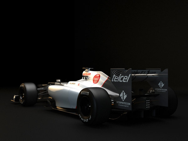 3d sauber f1 c31 model