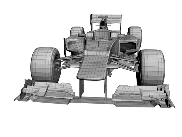 3d sauber f1 c31 model
