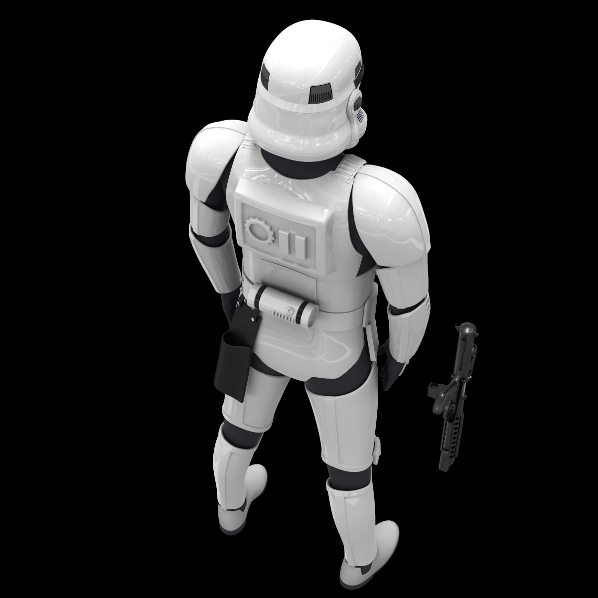 stormtrooper helmet 3d model