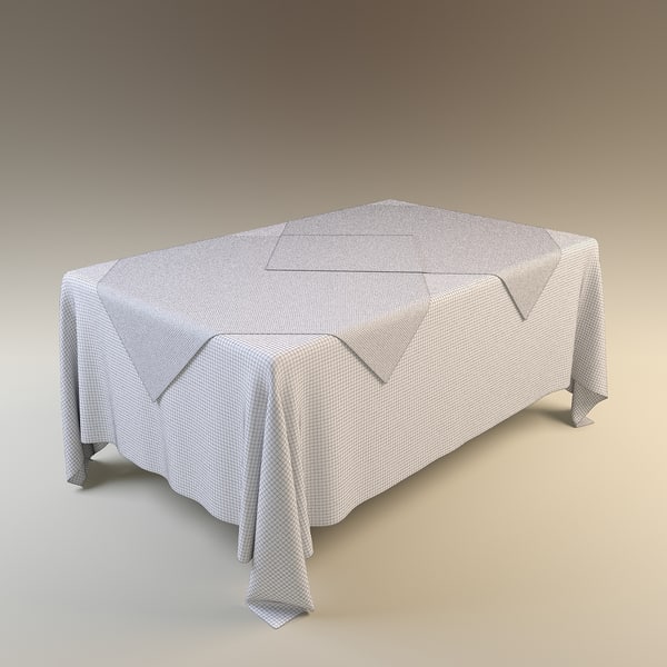 3d table tablecloth cloth