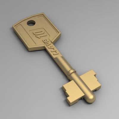 house key 3d max