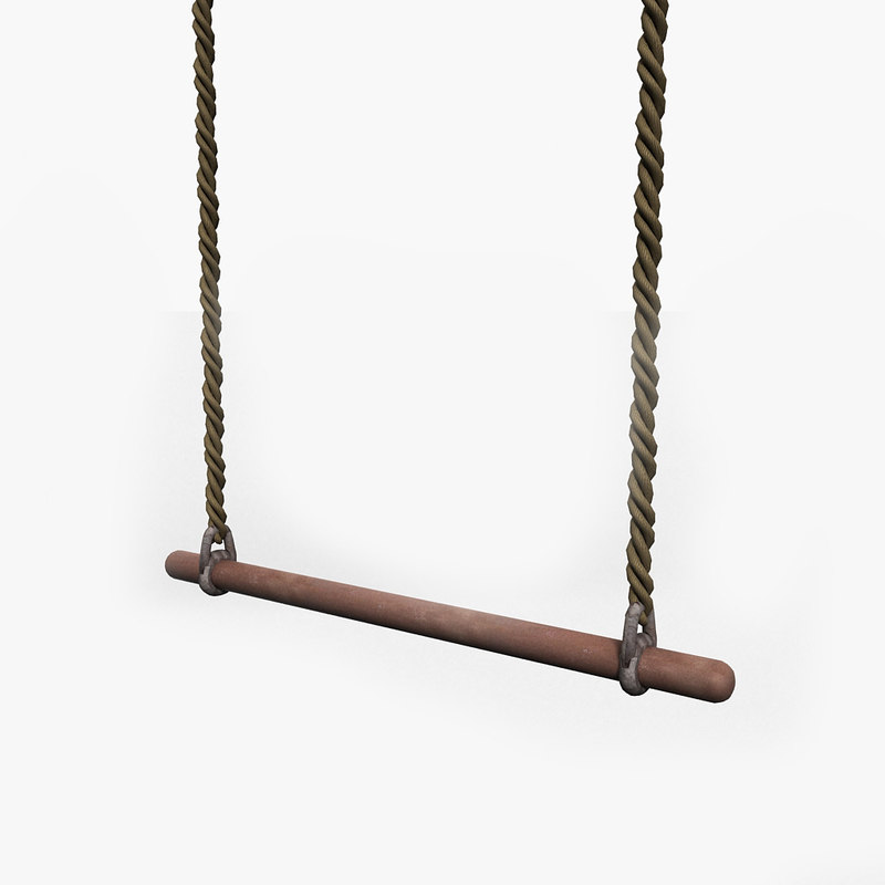 3d model gymnastic trapeze gym