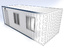 3d house shipping container model