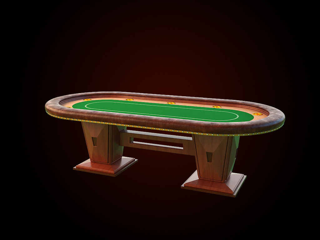 Poker Table 3D Models for Download | TurboSquid