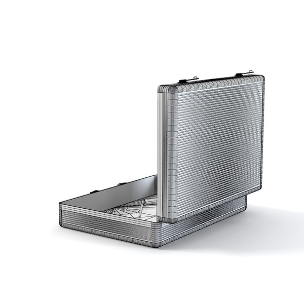 open aluminum briefcase max