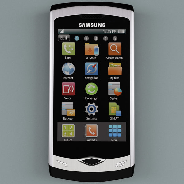 3d model samsung phones v4