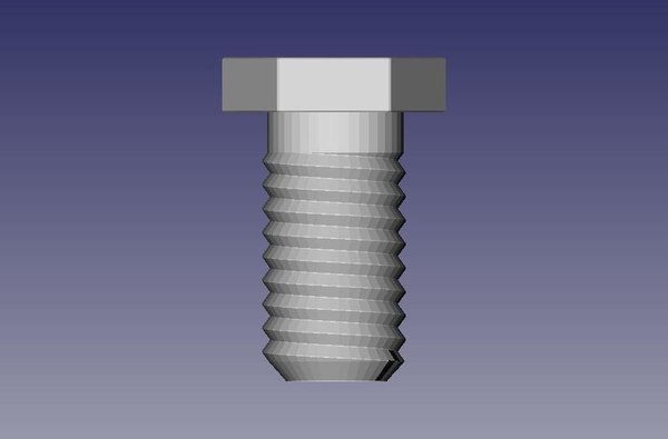 3d model screw