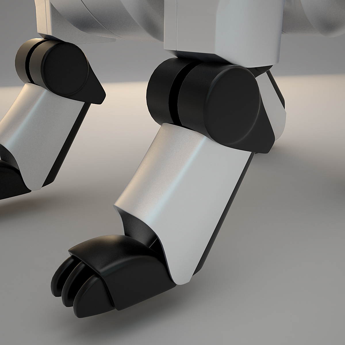 3d sony aibo robot