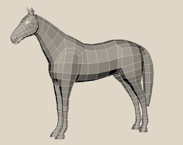 modèle 3D de Cheval low poly modèle - TurboSquid 658155