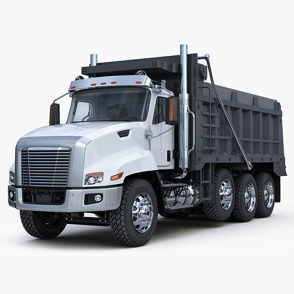 3d truck tipper model