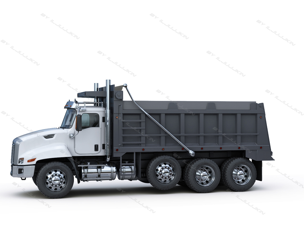 3d truck tipper model