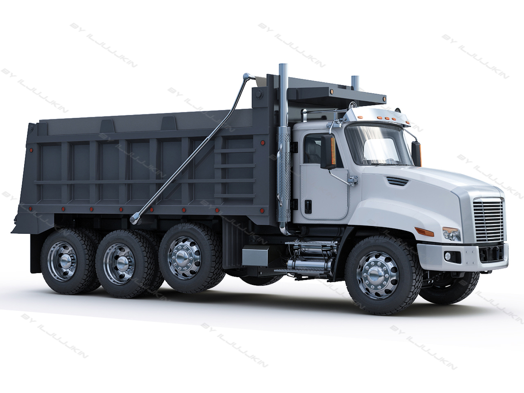3d truck tipper model