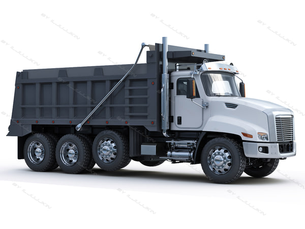 3d truck tipper model
